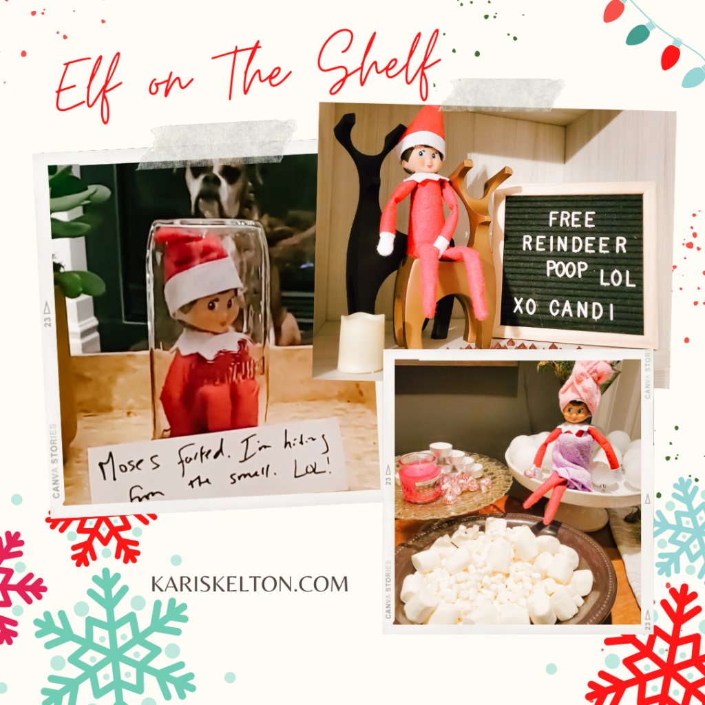 24 Days Of Elf on the Shelf Ideas - Kari Skelton